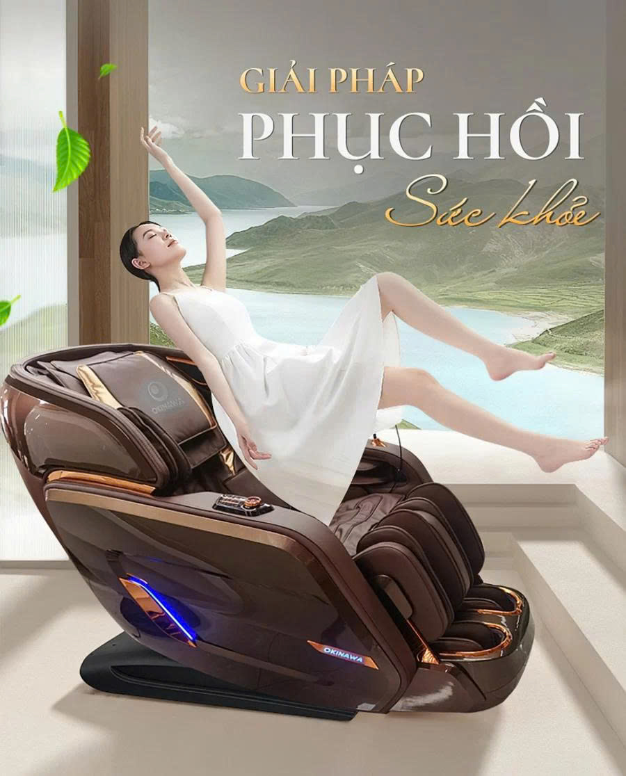 Top 5 thương hiệu ghế massage cao cấp tốt nhất năm 2025